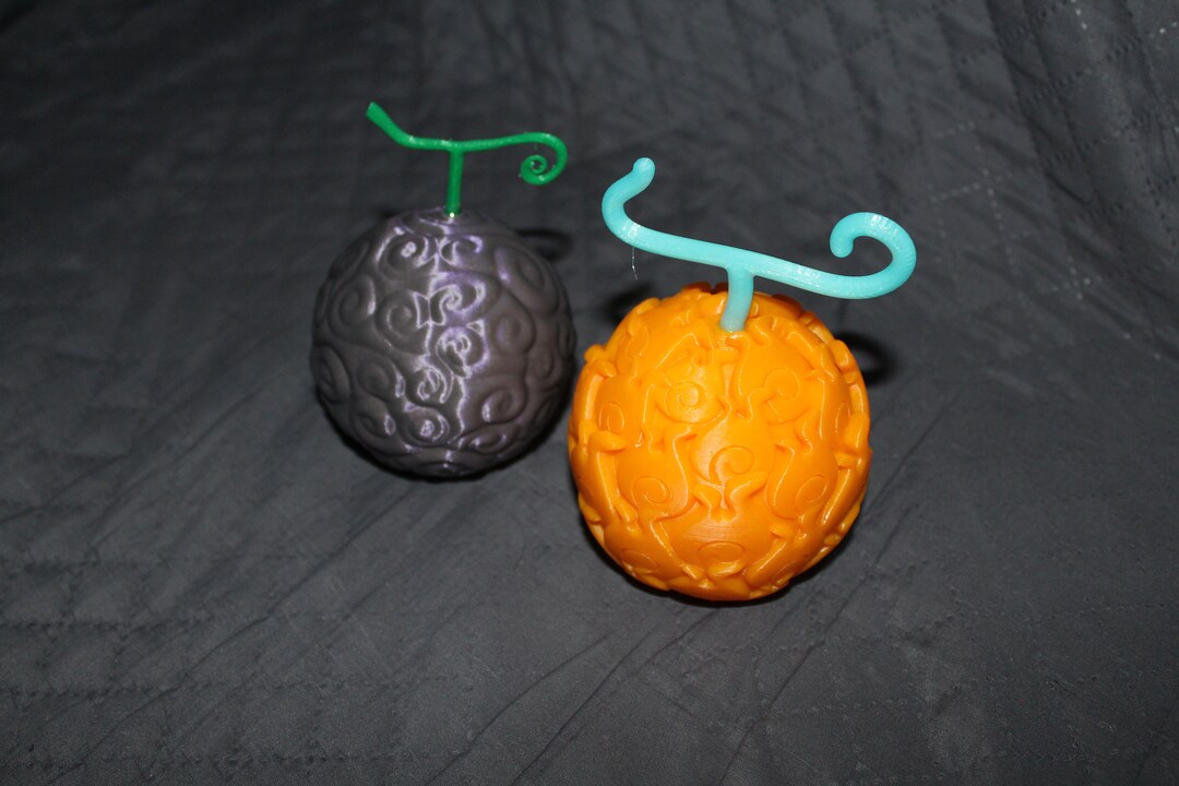 Devil Fruit One Piece Luffy Ace Mera Mera No Mi Gomu Gomu No Mi - Etsy