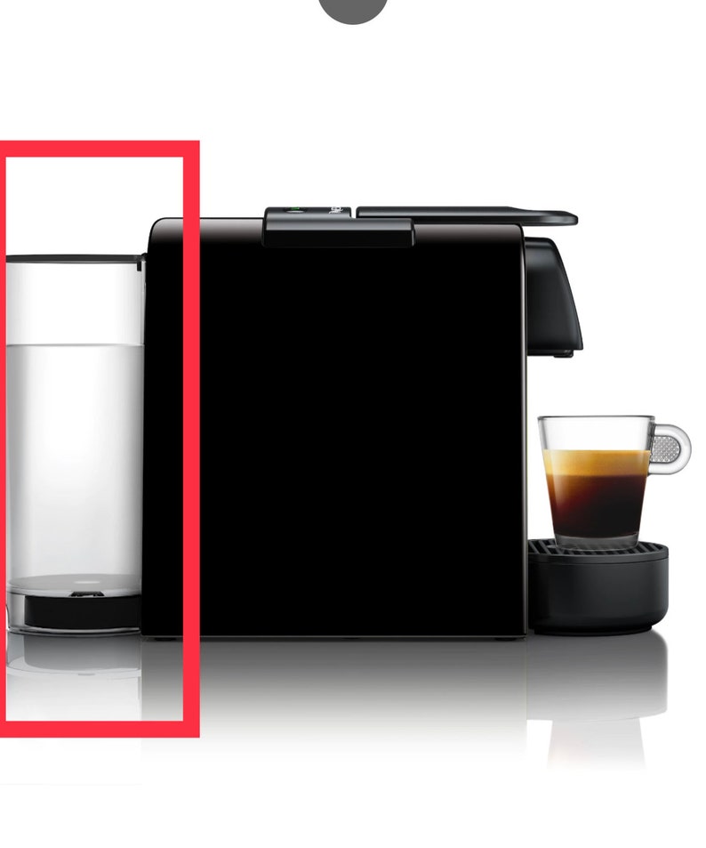 Water Tank/container With Lid Nespresso Essenza Mini D30 Replacement - Etsy