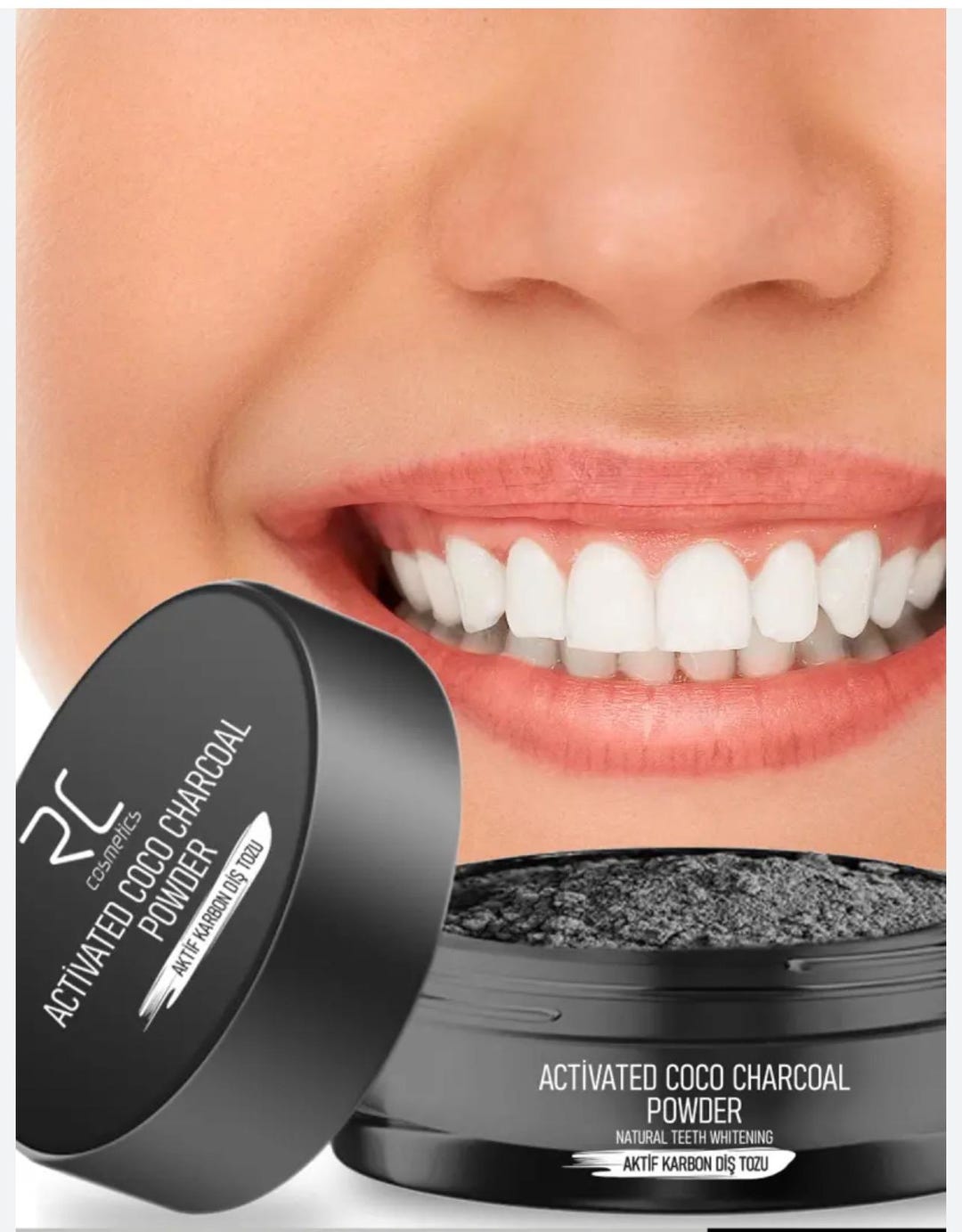Activated Carbon Tooth Cleaning Powder Coco Charcoal Teeth Powder - Etsy