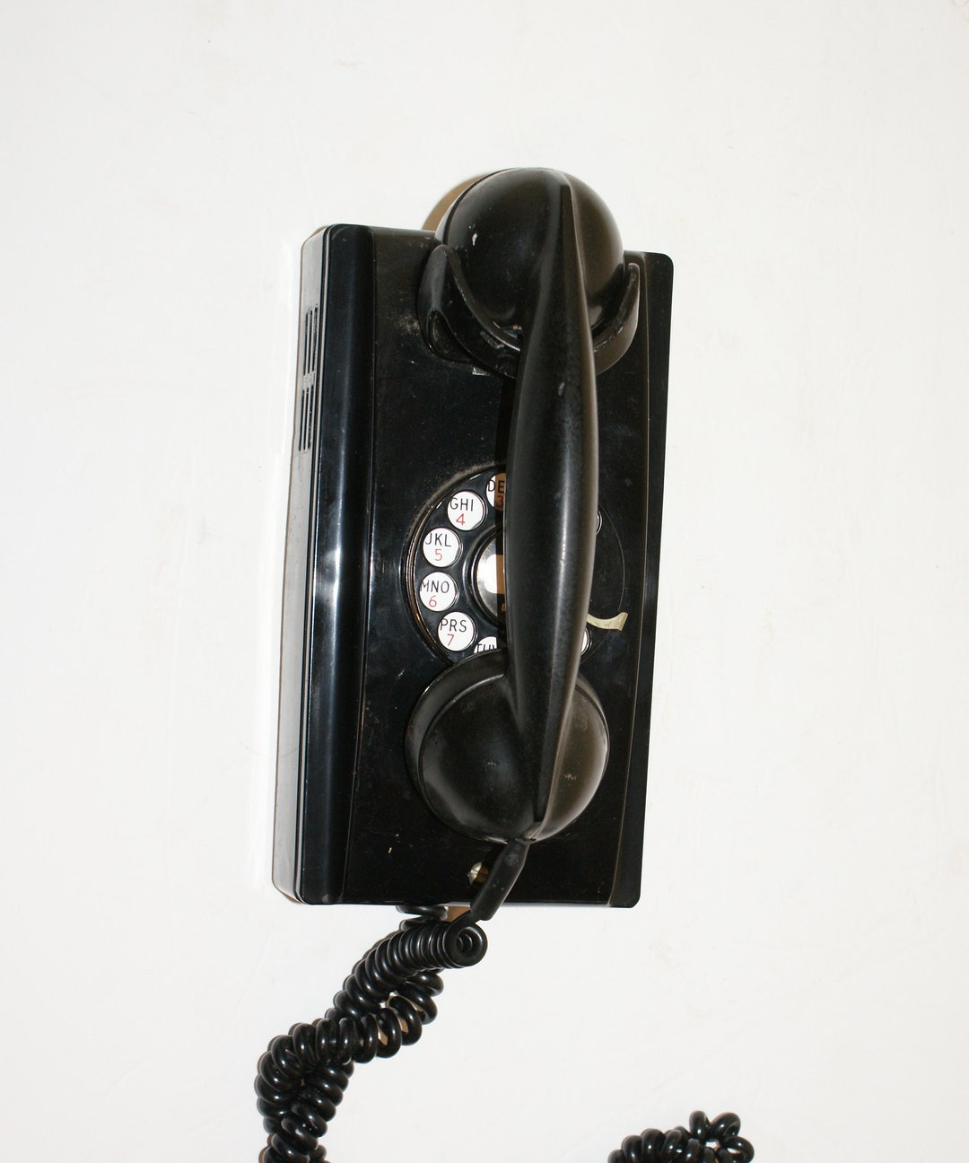 Antique 1940s Rotary Wall Telephone - Fully Functional/works - Must See ...