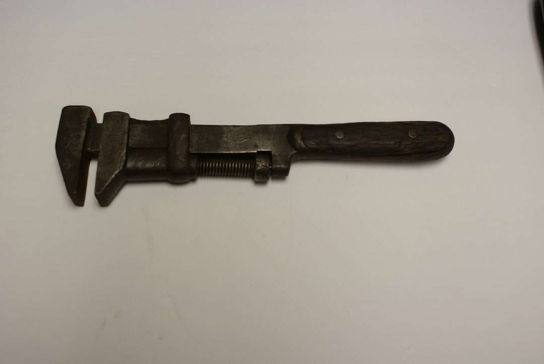 HD Smith Co. 12" Monkey Wrench - Black Steel - Stamped #104 - Make an ...