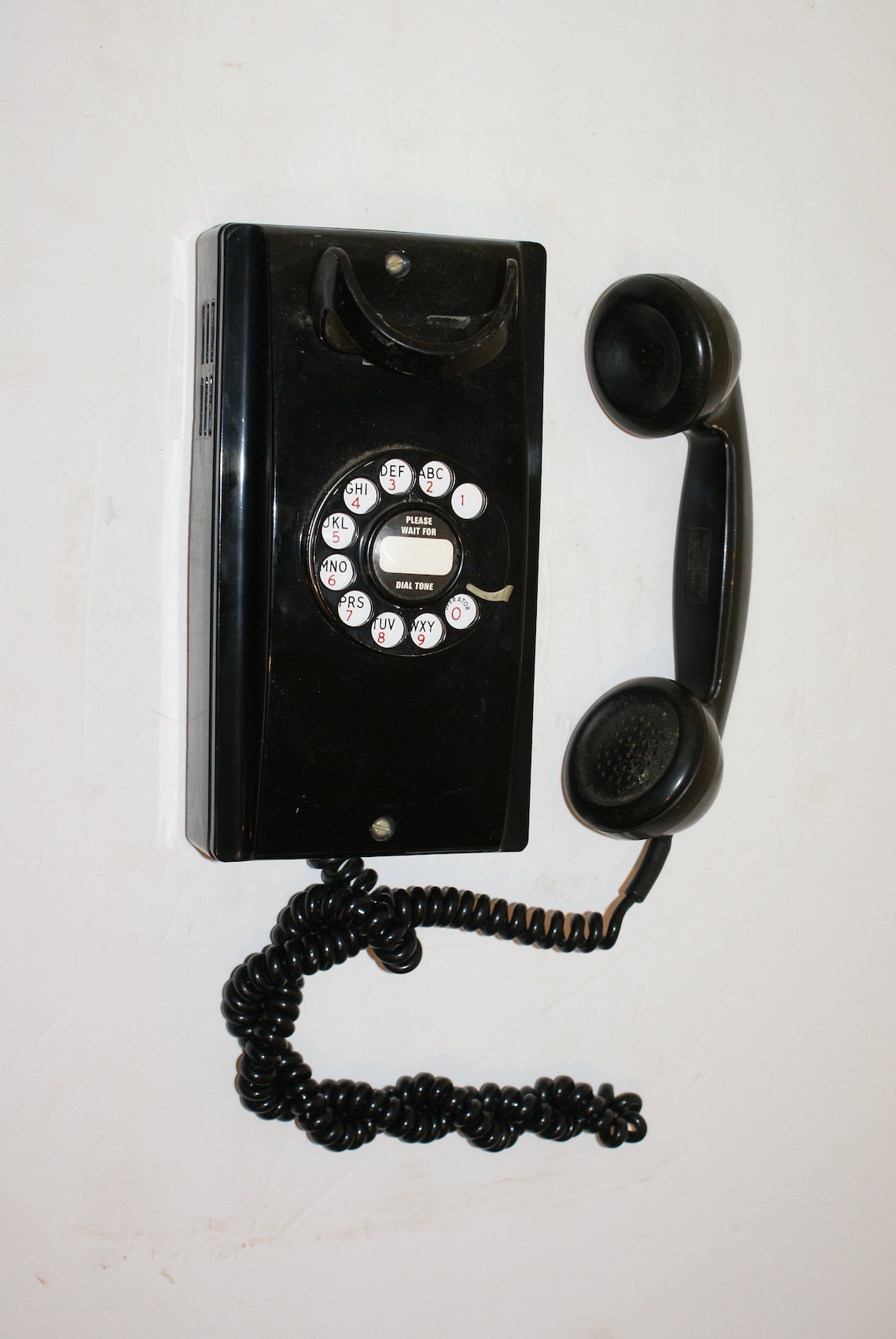 Antique 1940s Rotary Wall Telephone - Fully Functional/works - Must See ...