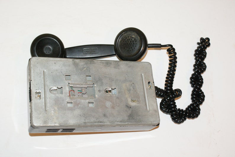 Antique 1940s Rotary Wall Telephone - Fully Functional/works - Must See ...