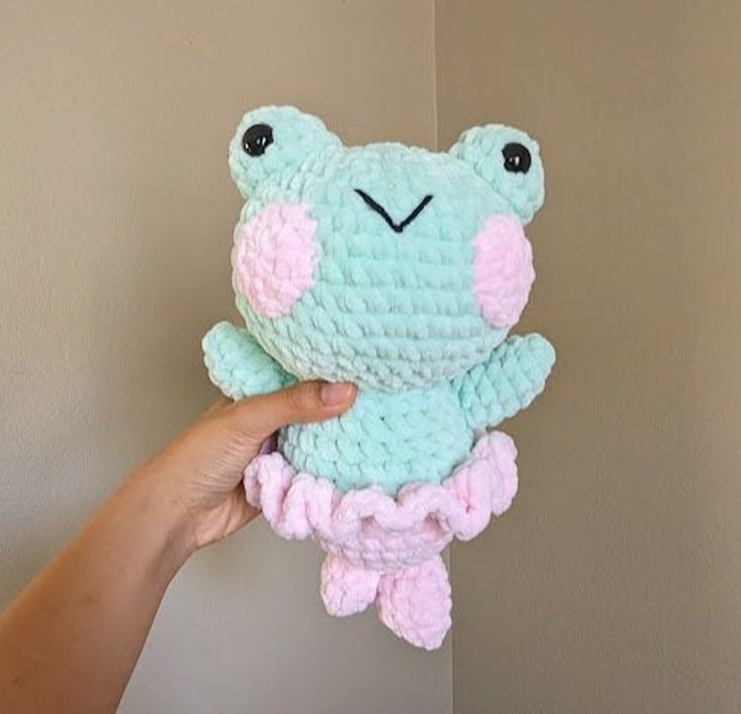 Crochet Frog Mermaid Plushie - Etsy