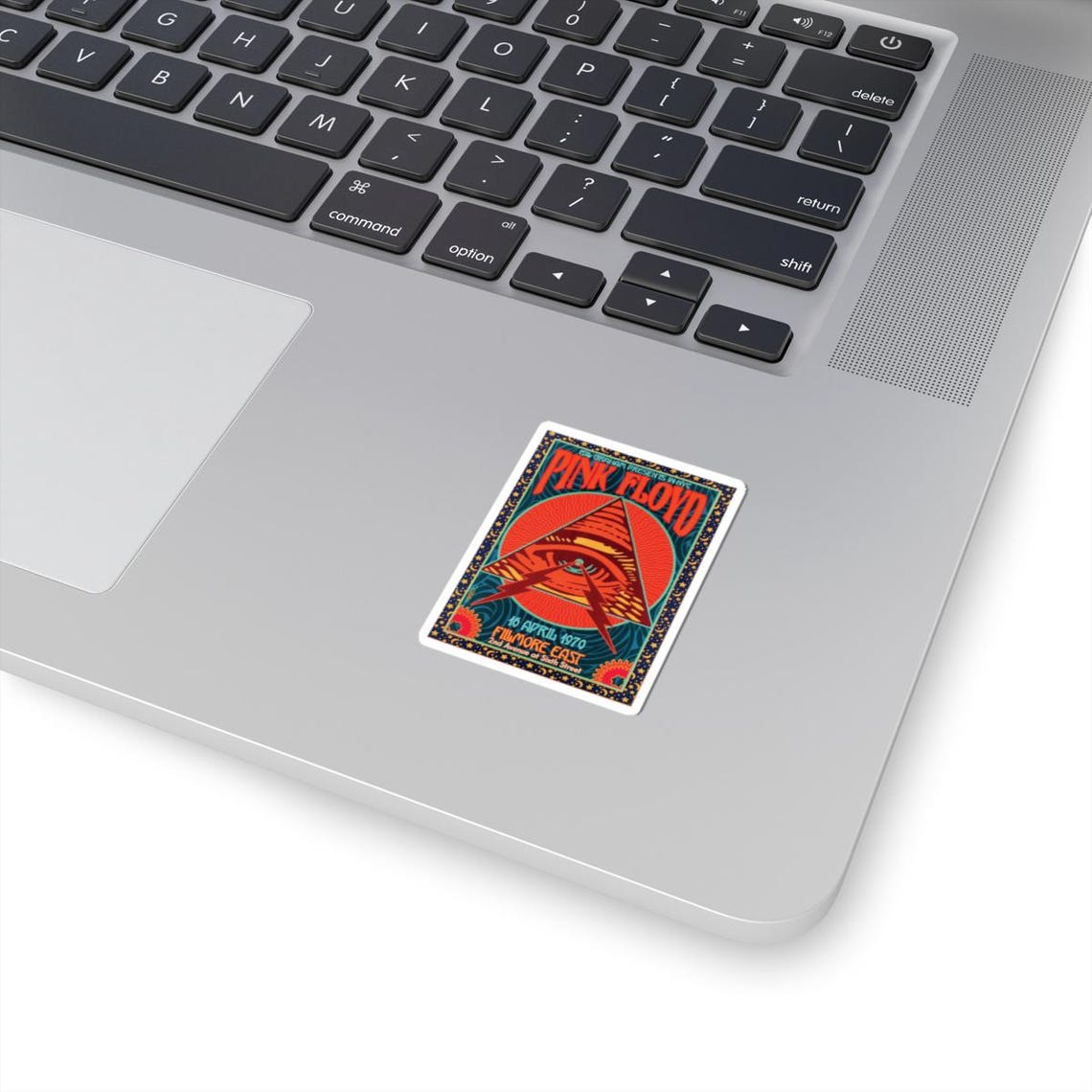 Pink Floyd Sticker - Retro Rock Band Vinyl Decal for Laptop, Guitar ...