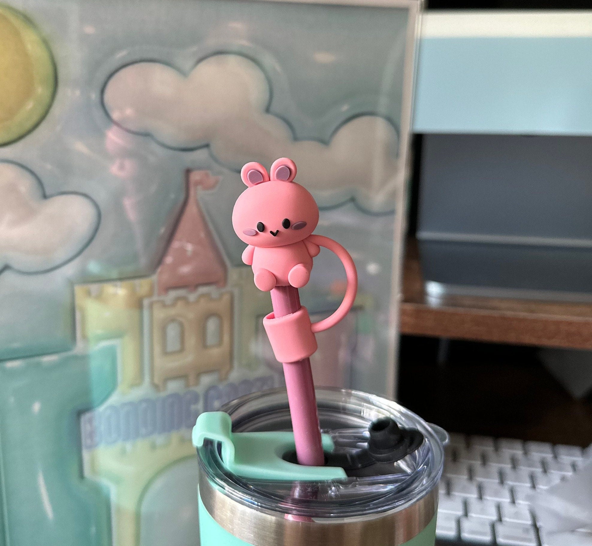 Straw Covers for Stanley Straw, Kawaii Straw Covers, Straw Toppers ...