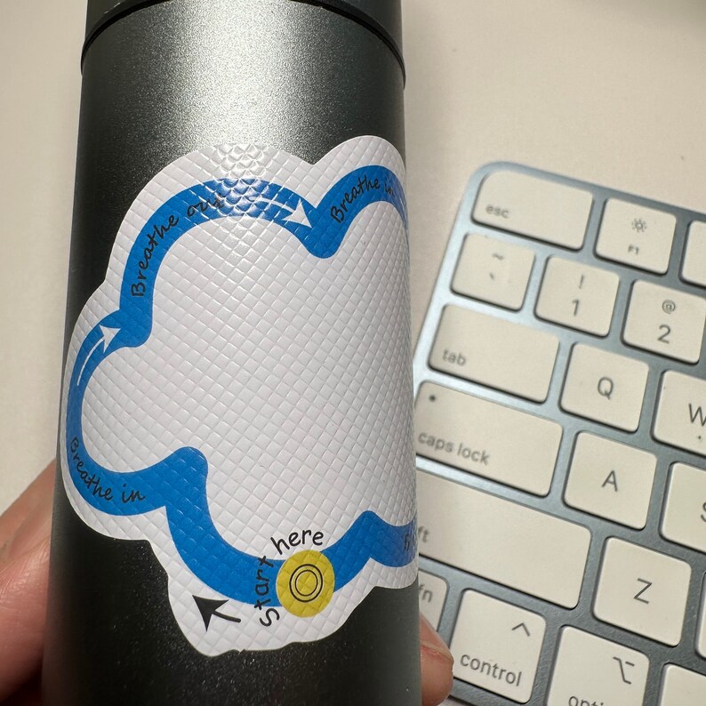 Calming Exercise Sensory Stickers, Adhesives Fidget Textured Stickers ...