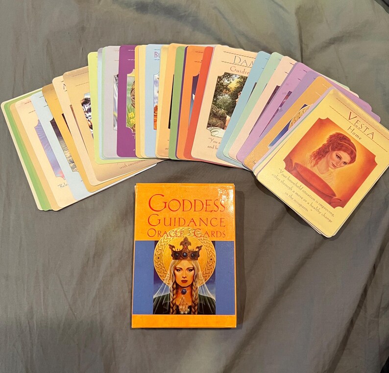 Doreen Virtue Goddess Guidance Oracle Cards Reading - Etsy