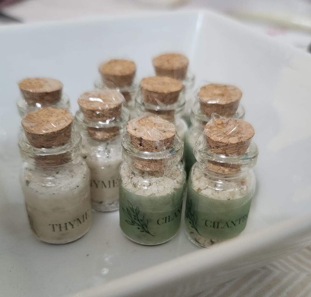 Gourmet Artisan Infused Salts Sample Bottles - Etsy