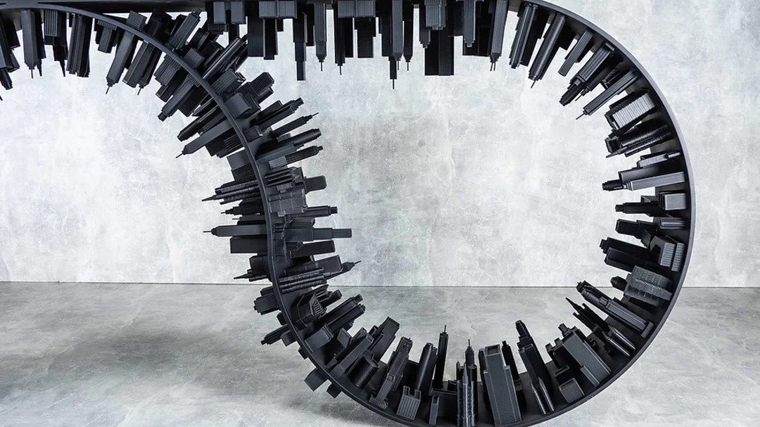 Mini City Coffee Table New York Diorama Coffee Table - Etsy