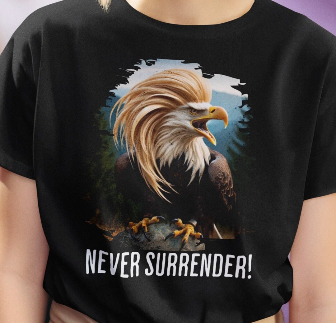 Eagle Mullet Merica Never Surrender Patriotic Bold Eagle Americana - Etsy