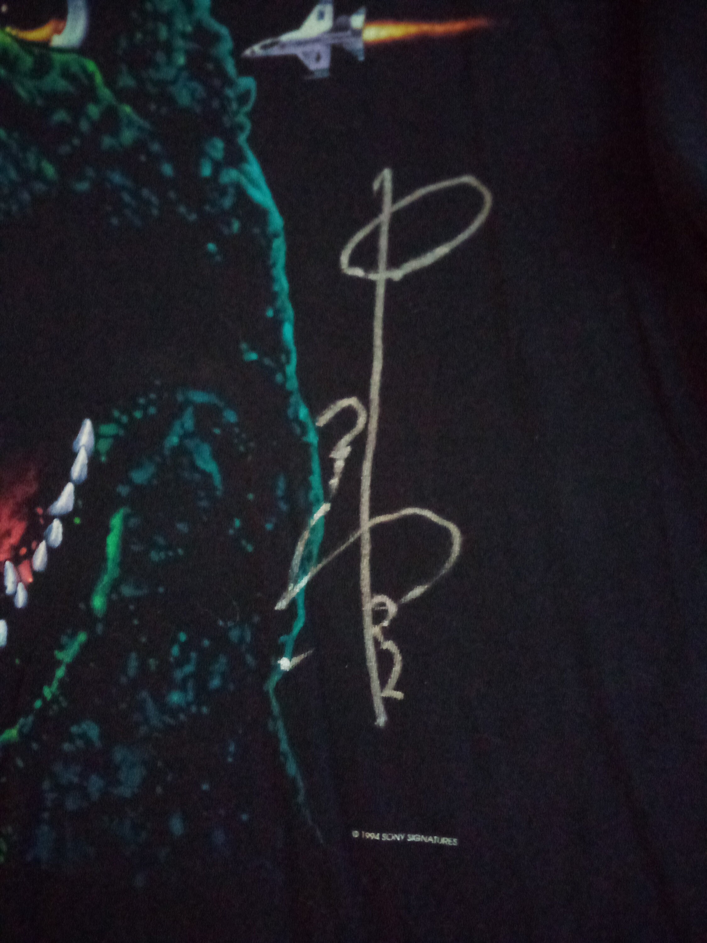 Nakajima Autographed Godzilla Shirt - Etsy