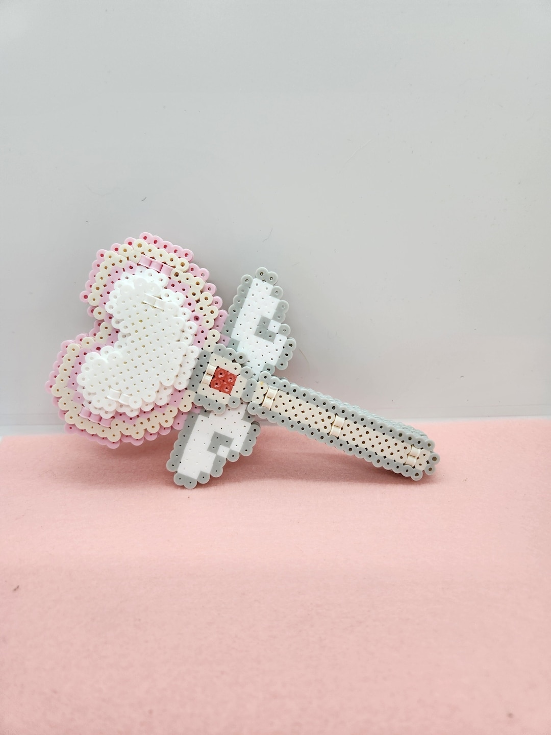 Pink Perler Bead Wand - Etsy