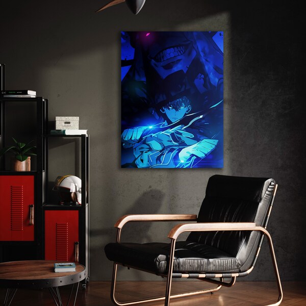 Solo Leveling Print Poster Art - Etsy