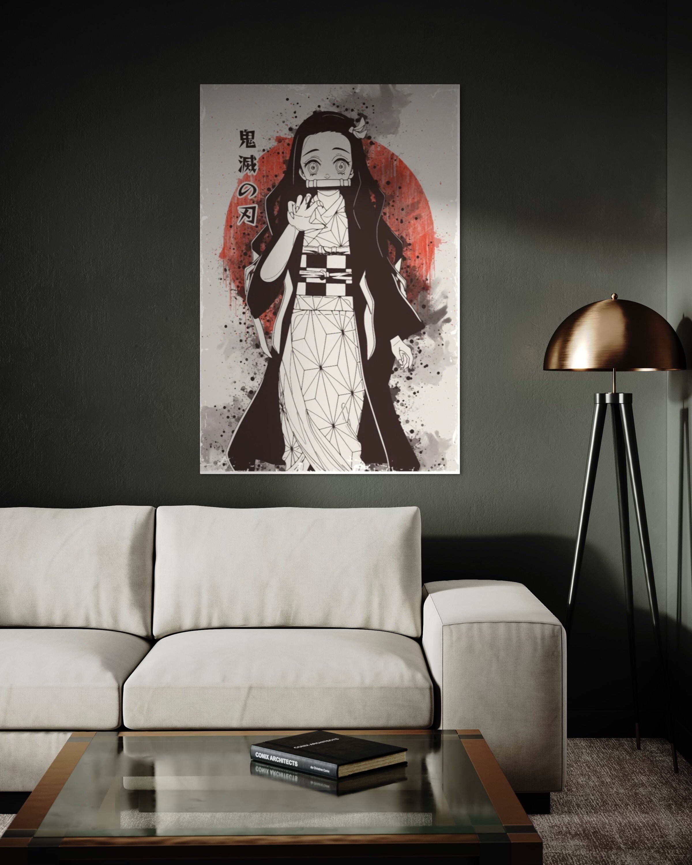 Nezuko Vintage Demon Slayer Anime Wall Art High-quality Print Perfect ...