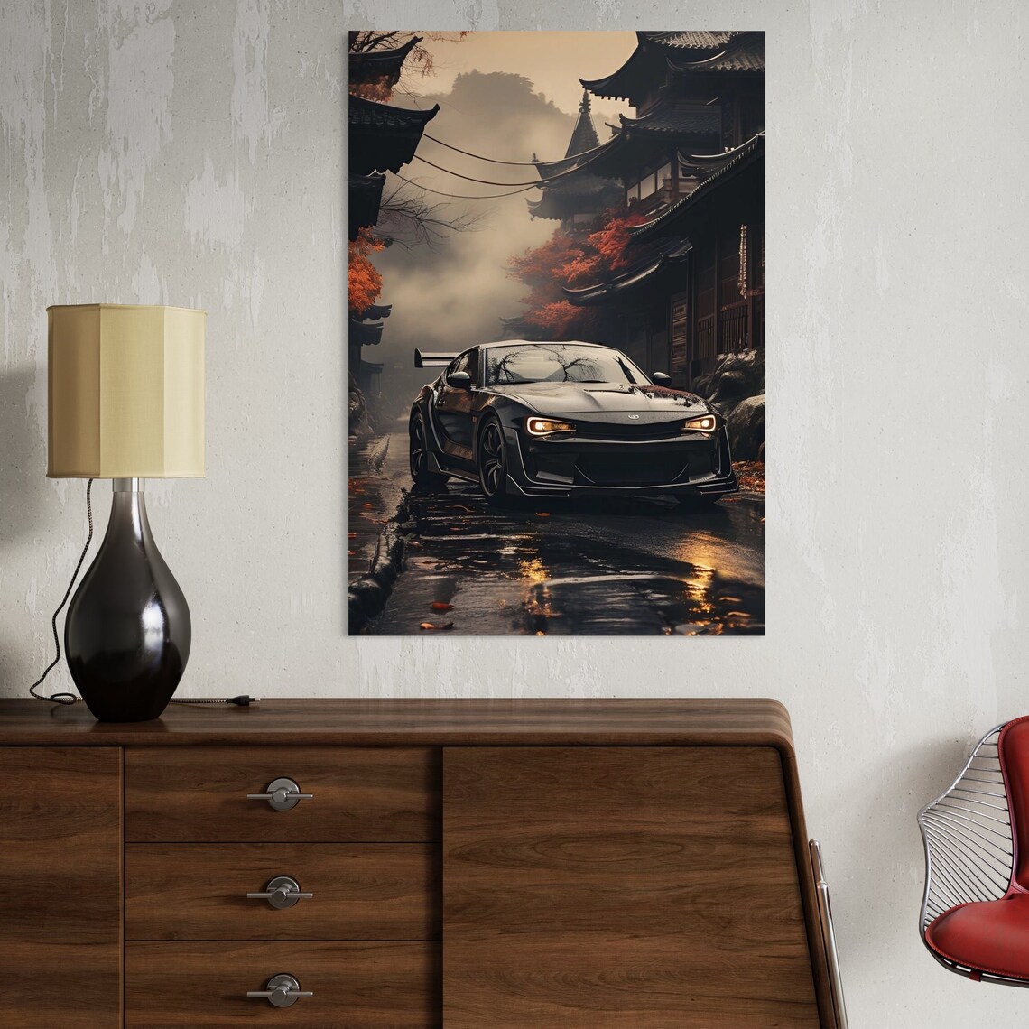 JDM II Car Wall Art Office, Car Home Decor, Decoration, Wall Art ...