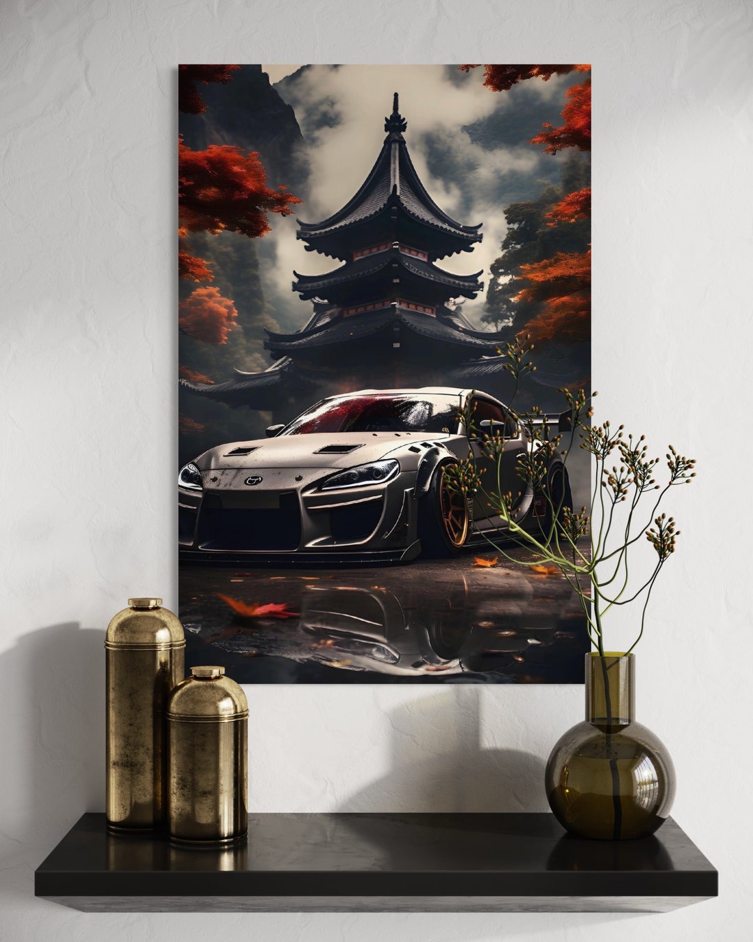 JDM I Car Wall Art Office, Car Home Decor, Decoration, Wall Art, Wall ...