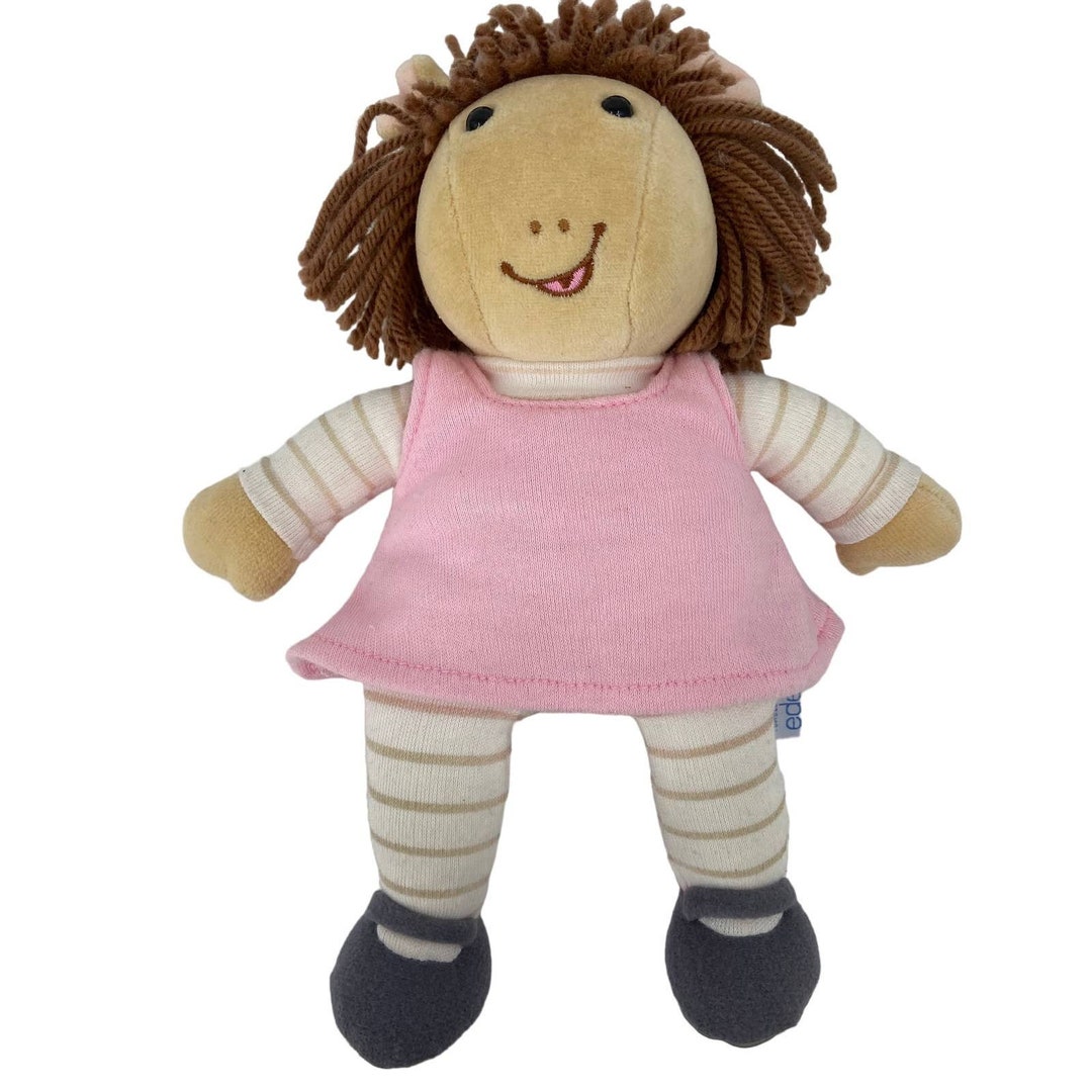 1990's Eden Marc Brown Plush Doll Arthur's Sister Pink - Etsy