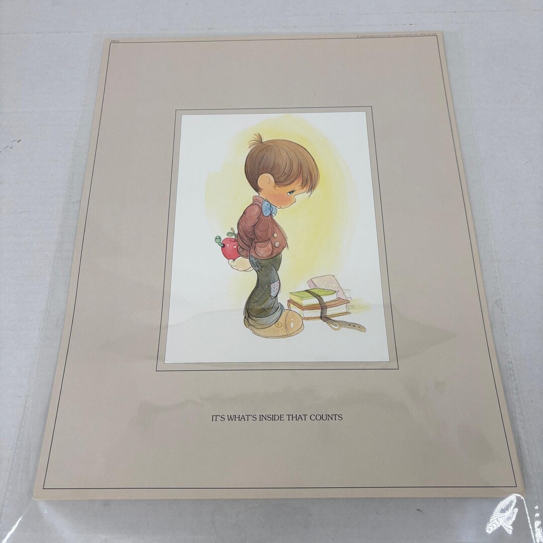 Precious Moments Art Print Its Whats Inside That Counts 14 Inch ...