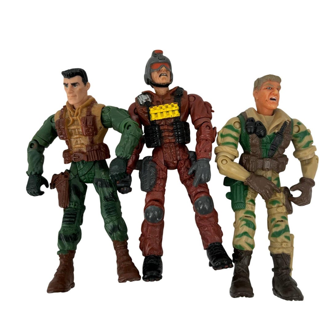 Lanard the Corps Action Figures Lot of 3 Flashbang Firestorm Alex Brody ...