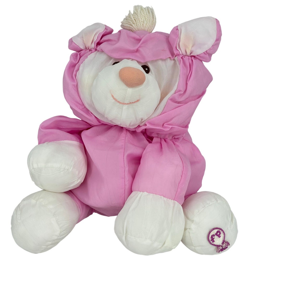 Fisher Price Puffalump Pink Lamb Sheep Nylon Plush Vintage 1986 NO ...