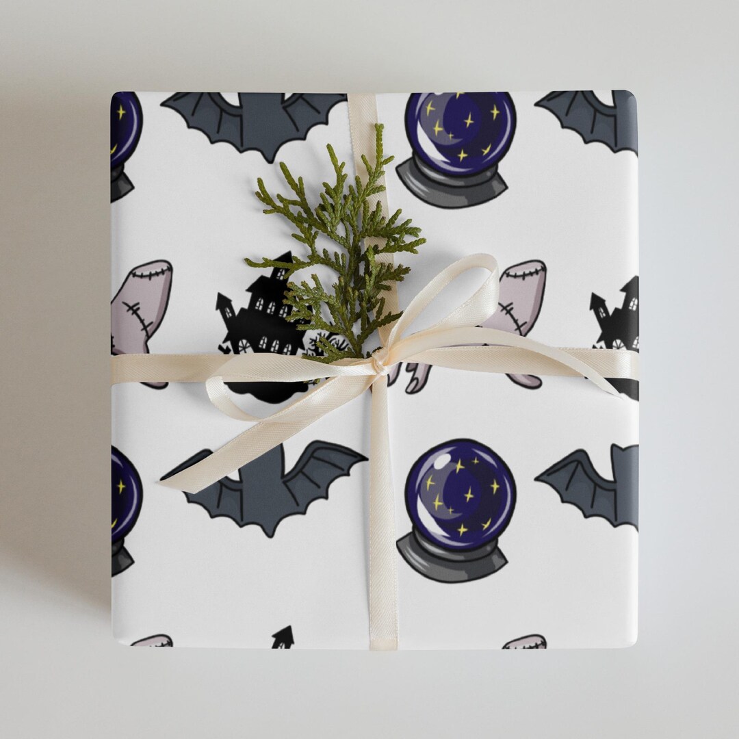Wednesday Addams Family Premium Kids Theme Gift Wrapping Paper - Etsy