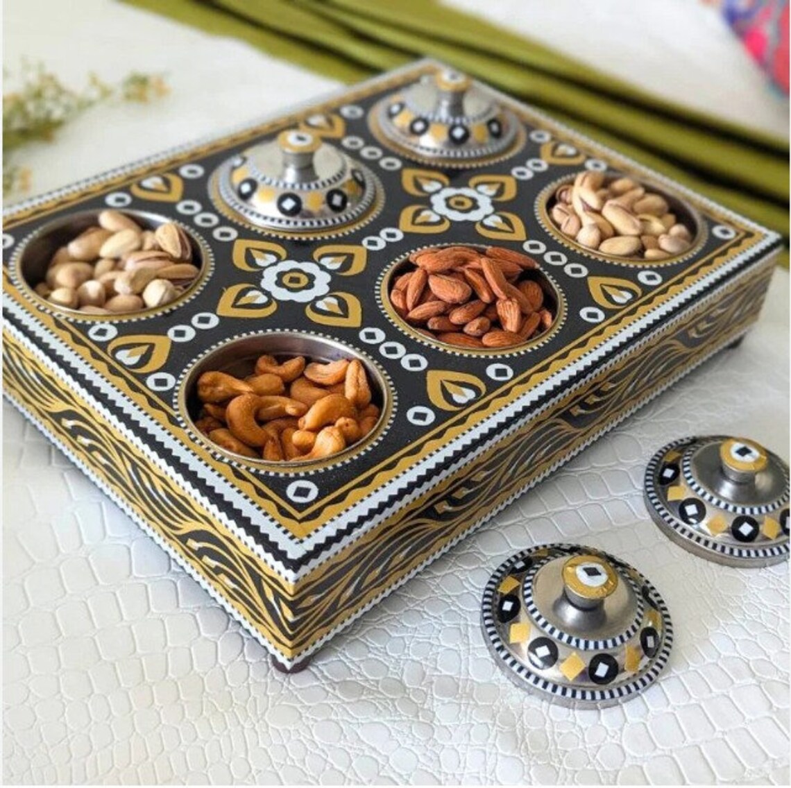 Dry Fruit Box/tray Urban Art for Any Dry Fruit Best for Gifting at Any ...