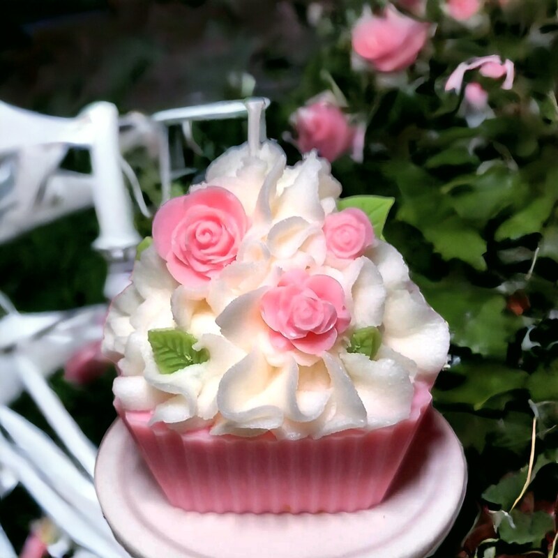 Cupcake Candle - Etsy