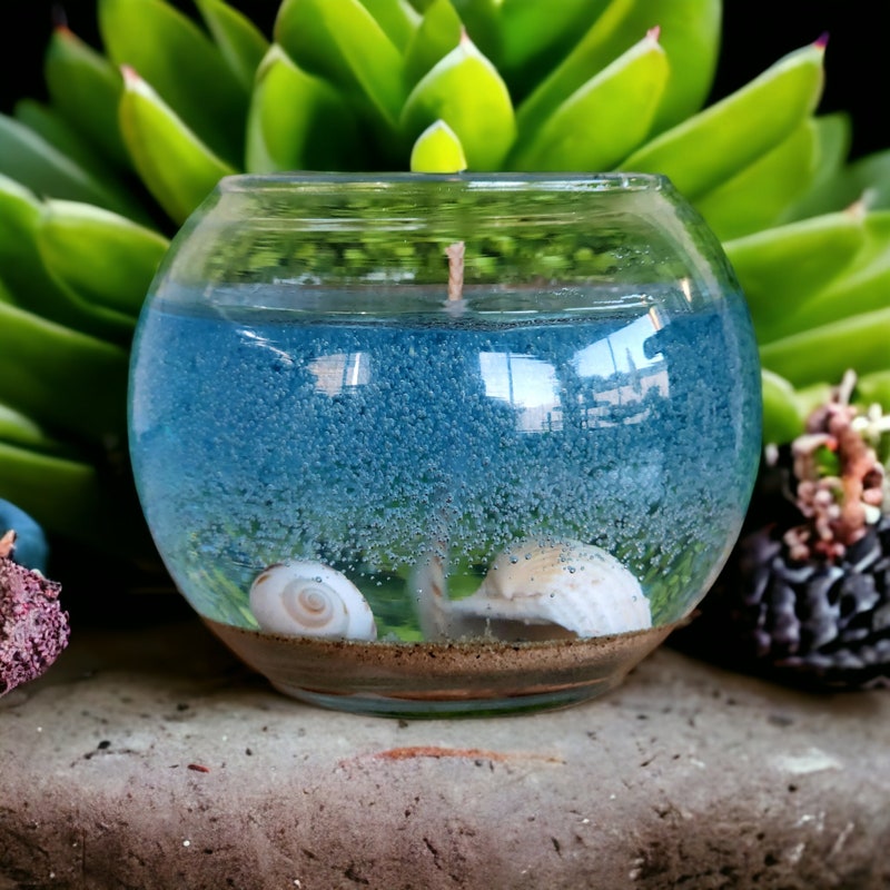 Seashell Candle - Etsy