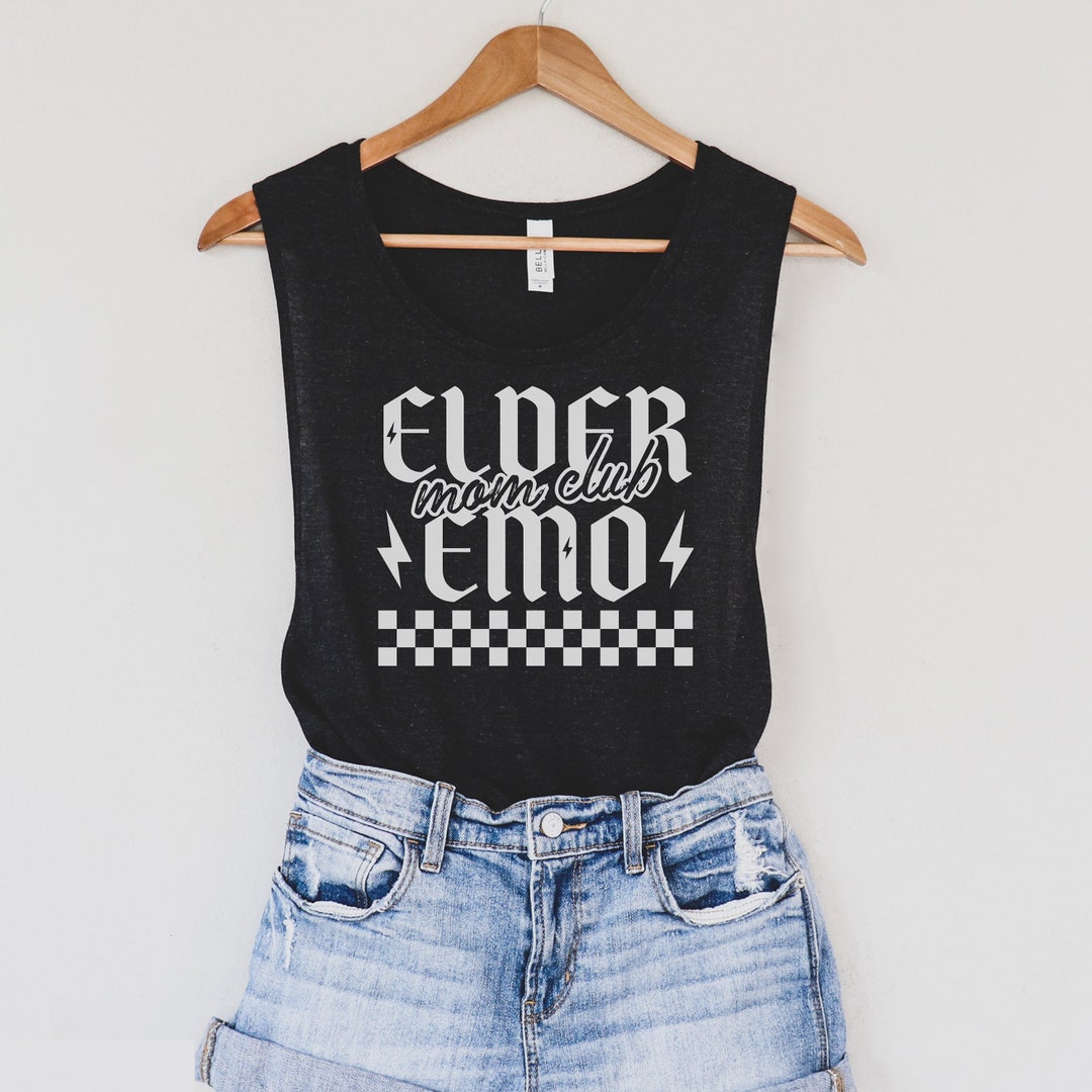 Elder Emo Mom Shirt, Alternative Mom, Gift for Emo Mom, Elder Emo Shirt ...