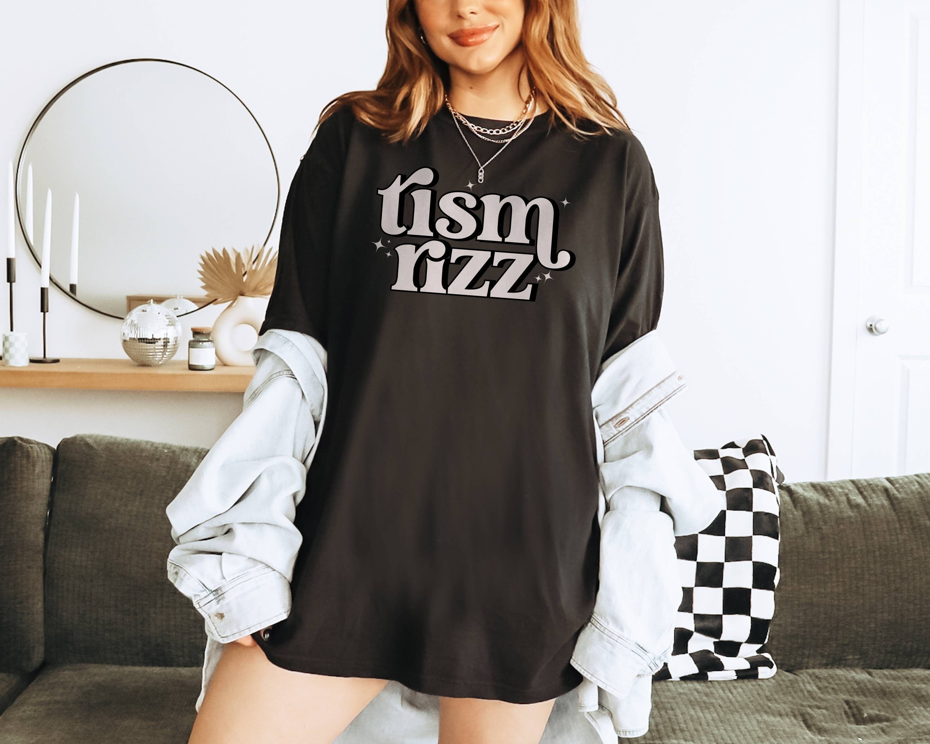 Tism Rizz, Oddly Specific Shirt, Shirts That Go Hard, Neurodivergent ...