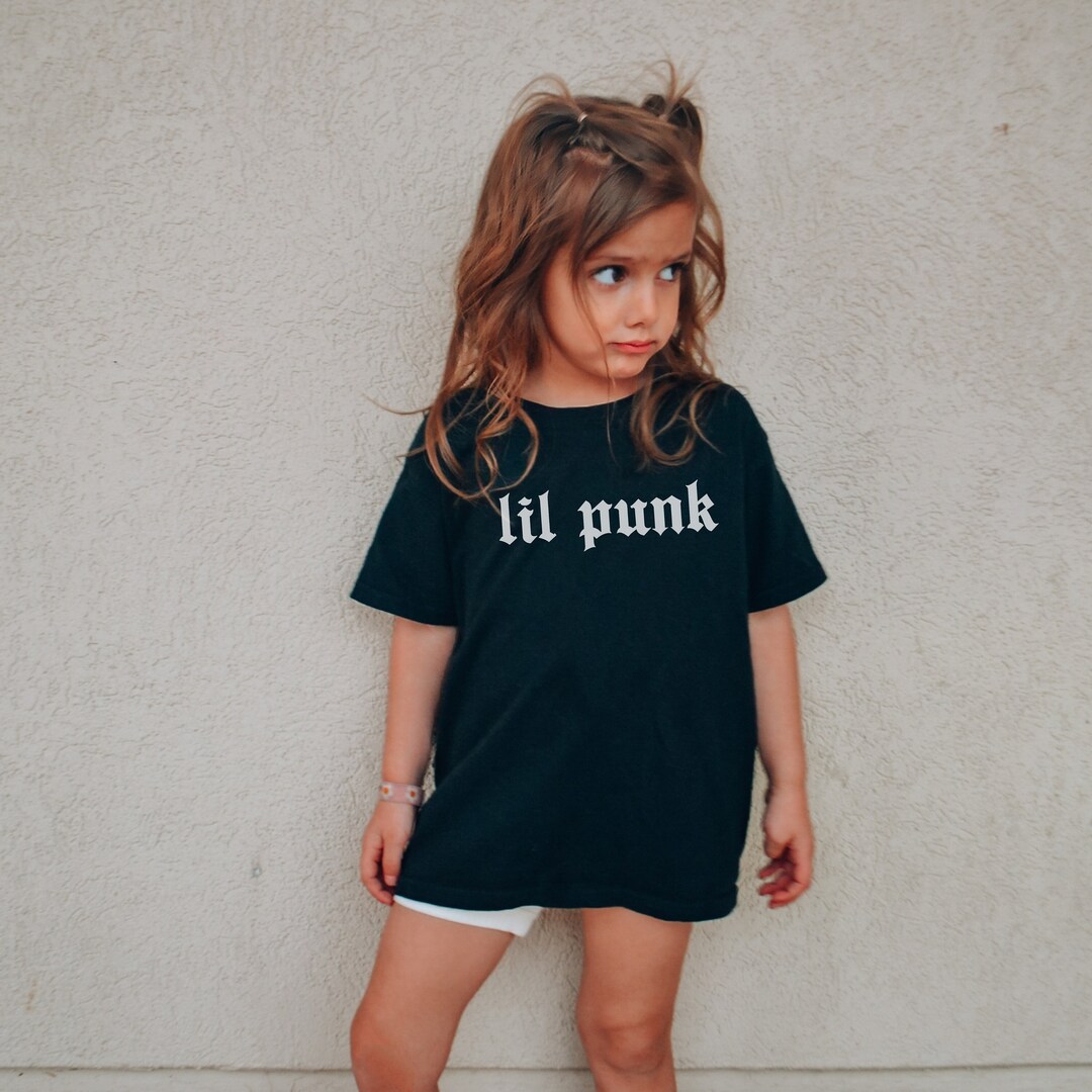 Lil Punk Kids Tshirt, Funny Kids Shirt, Emo Kids Tee, Punk Kids Clothes ...