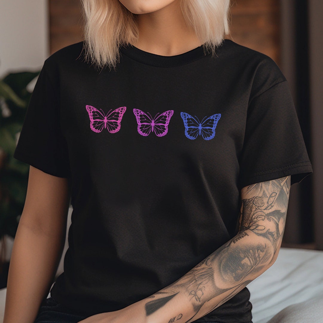 Bi Pride, Subtle Pride Shirt, Bisexual Pride Flag, Subtle Bisexual ...