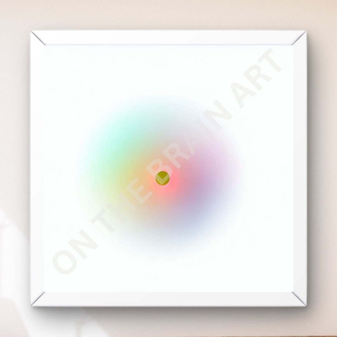 Color Wheel Canvas Painting Custom Canvas Painting Black - Etsy