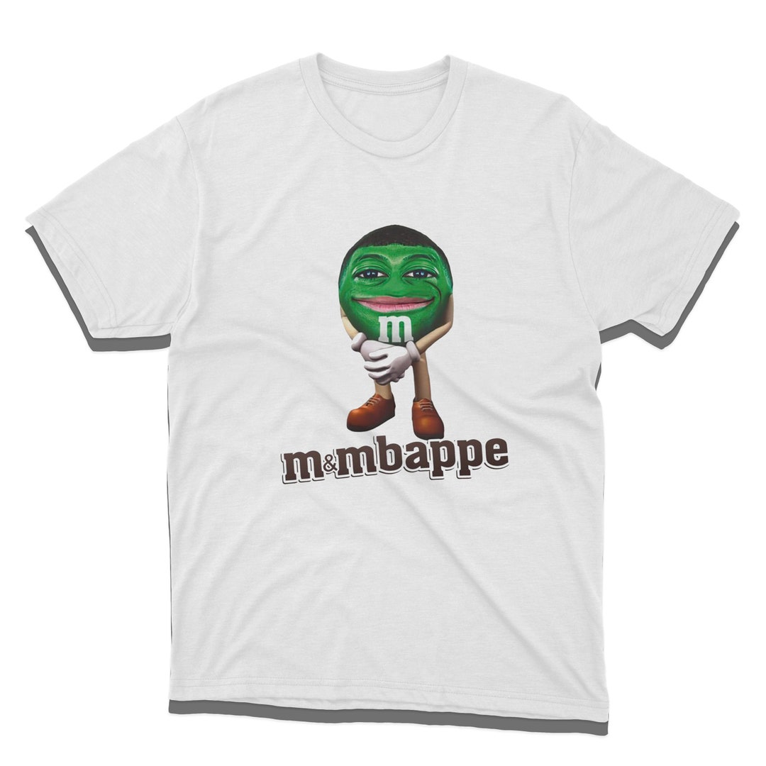 M&mbappe Kylian Mbappe Funny Meme T-shirt, Mbappé Funny M and M Shirt ...