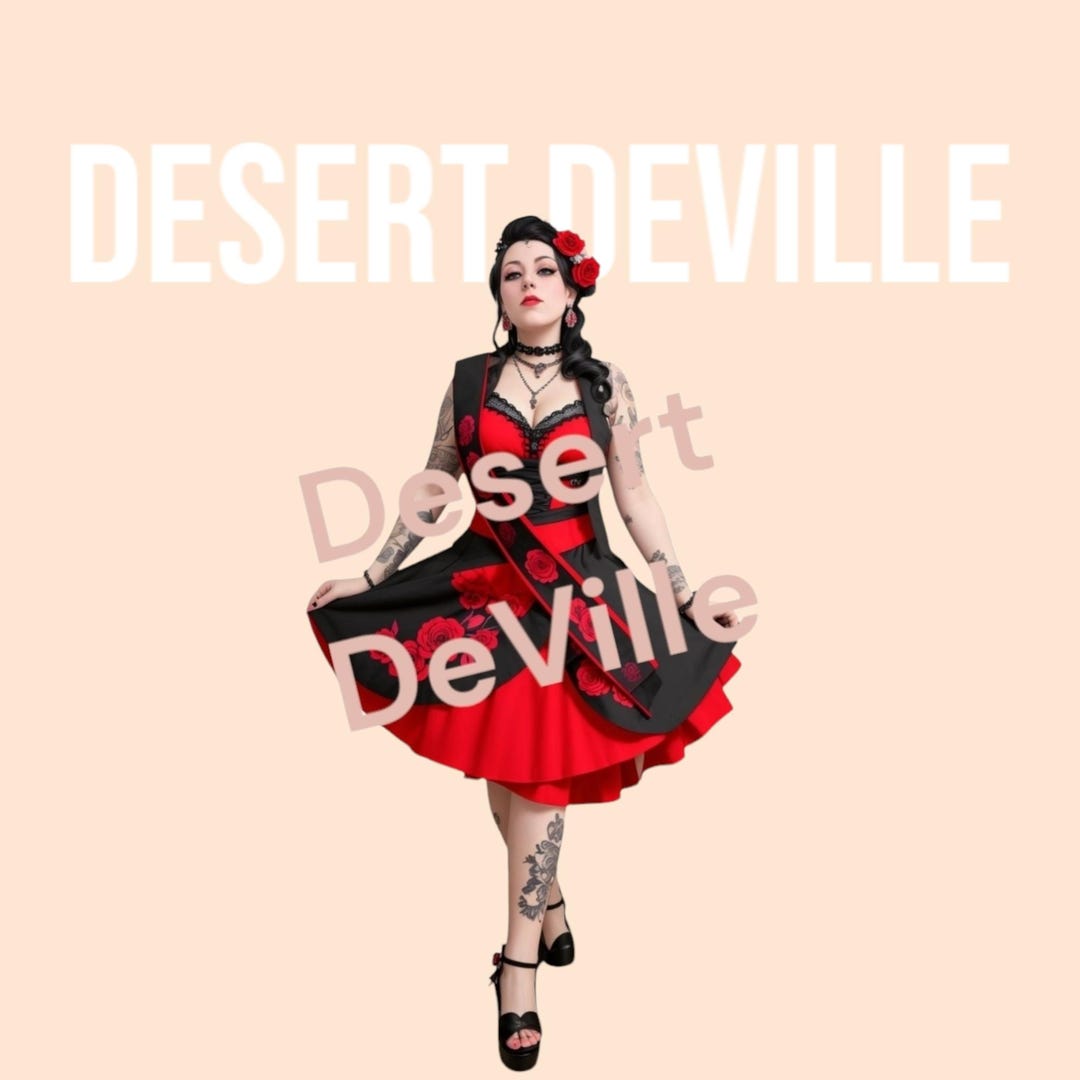 Gothic Pinup Queen SVG Digital File - Etsy