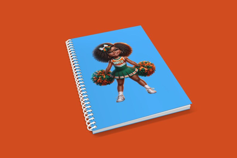 HBCU Cheerleader Notebook HBCU Journal Gift Notepad for Her Gift ...