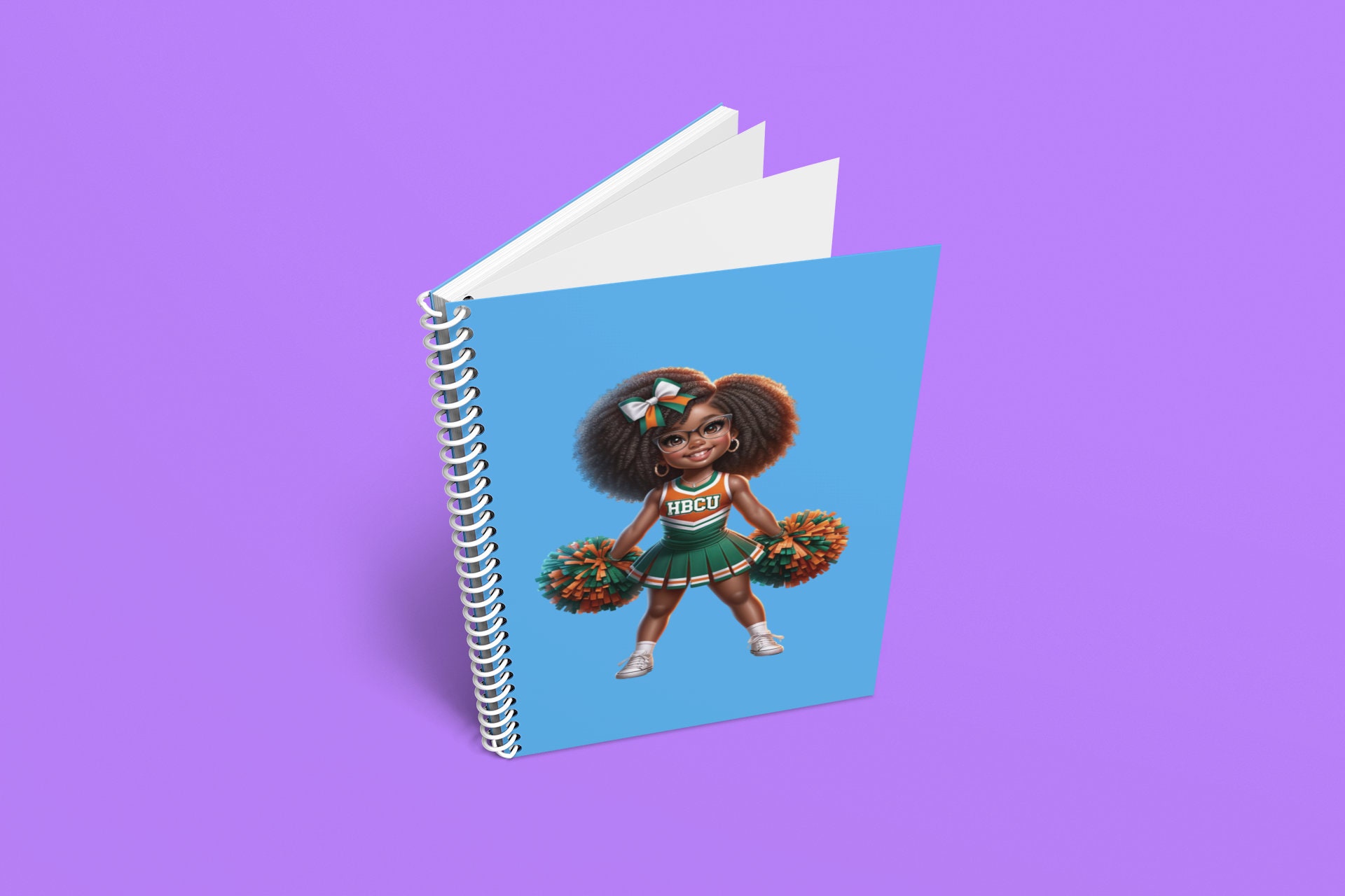 HBCU Cheerleader Notebook HBCU Journal Gift Notepad for Her Gift ...
