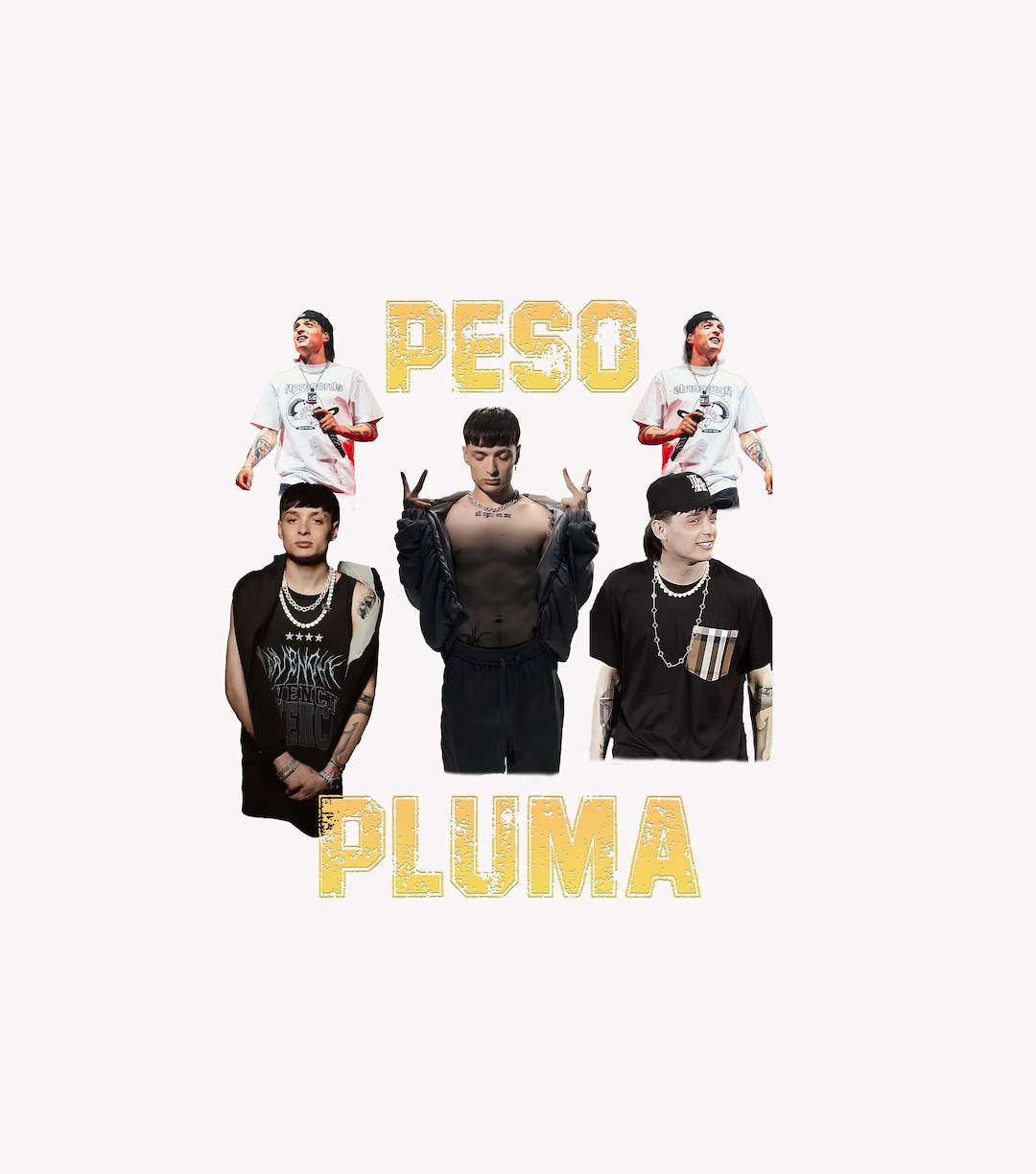 Peso Pluma Png , Ready to Print, Printable Design, Hiphop Artist, 90s ...