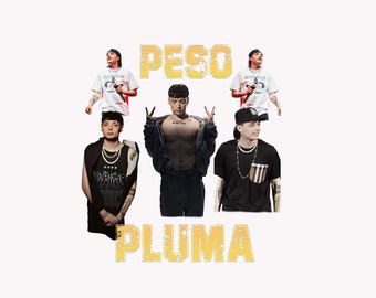 Peso Pluma Png , Ready to Print, Printable Design, Hiphop Artist, 90s ...