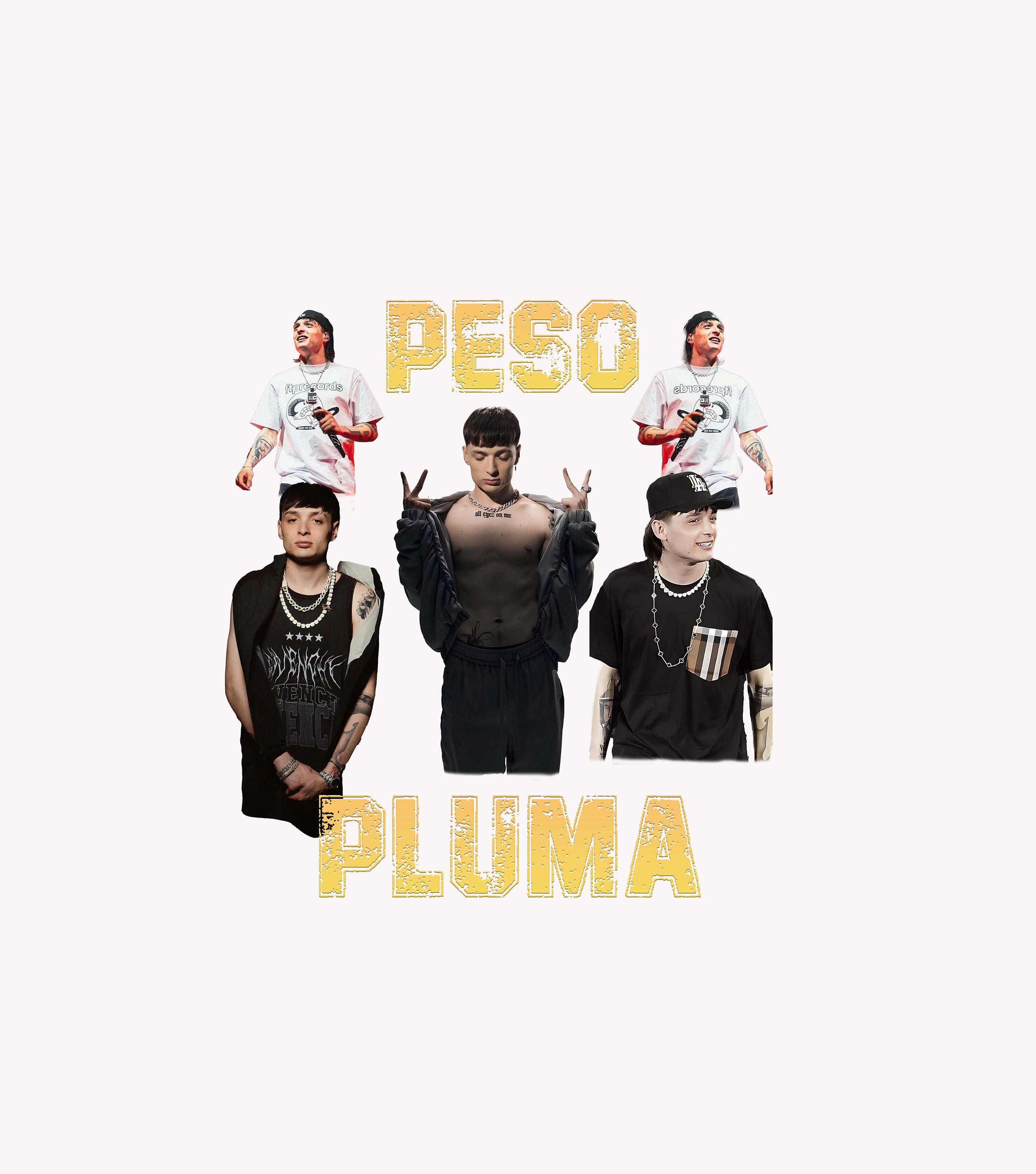 Peso Pluma Png , Ready to Print, Printable Design, Hiphop Artist, 90s ...