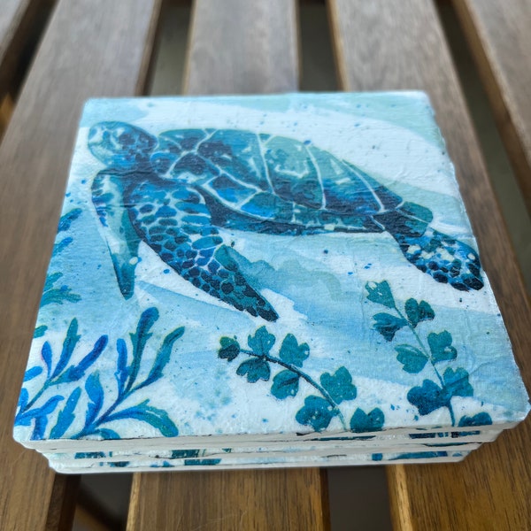 Decoupage Coasters - Etsy