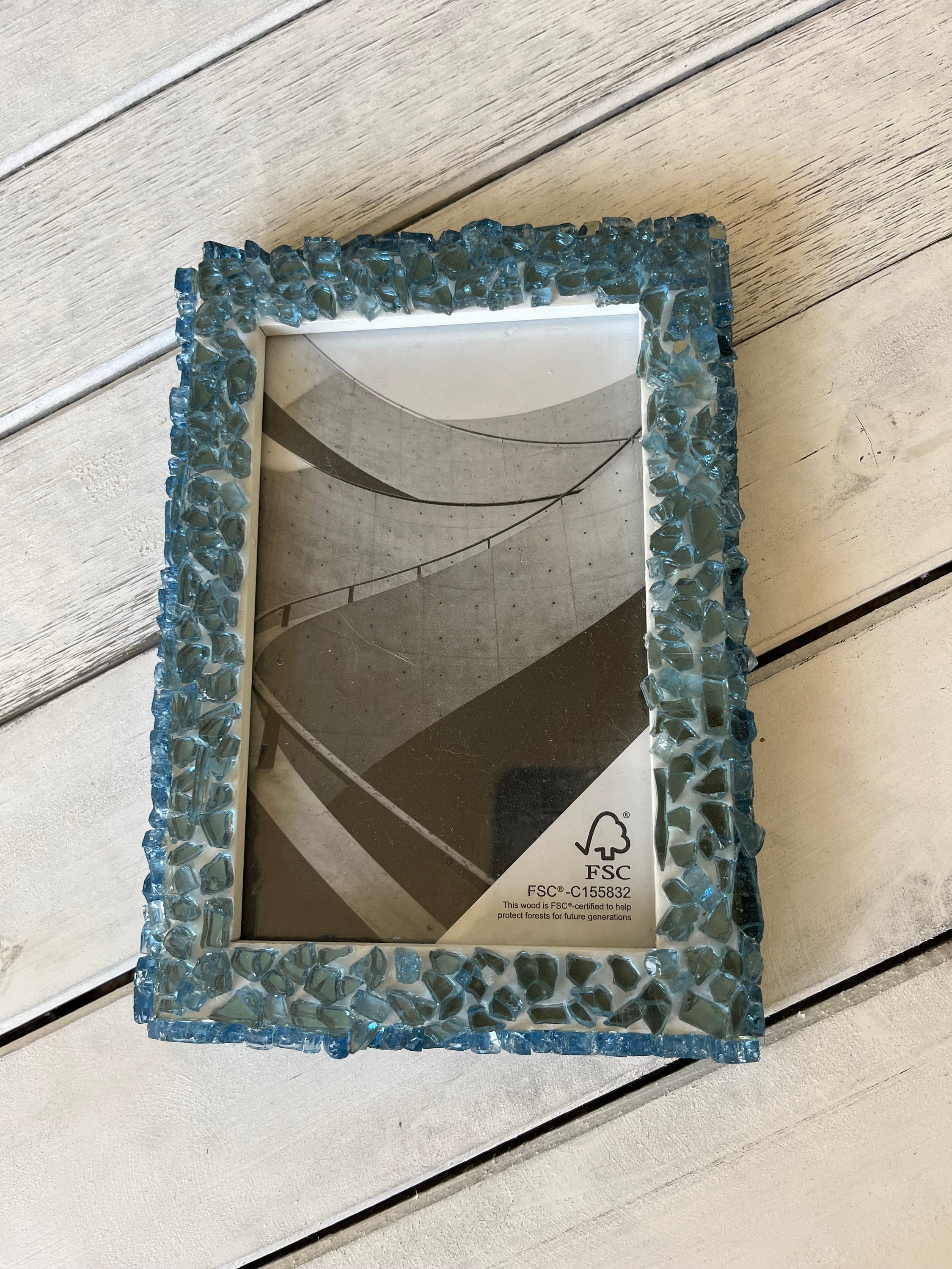 Crushed Glass, Broken Glass Pieces, Reflective Glass Picture Frame ...