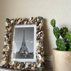 Beach Decor Seashell Frame, Coastal Picture Frame, Great Wedding Gift ...
