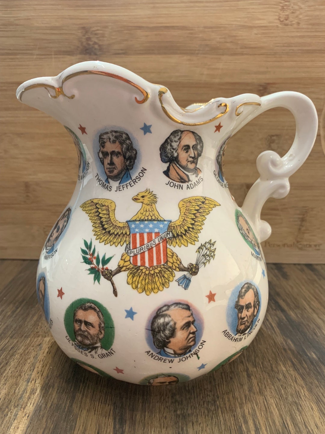 Colorful Vintage Chadwick Miller Made in Japan 1965 US Presidents ...