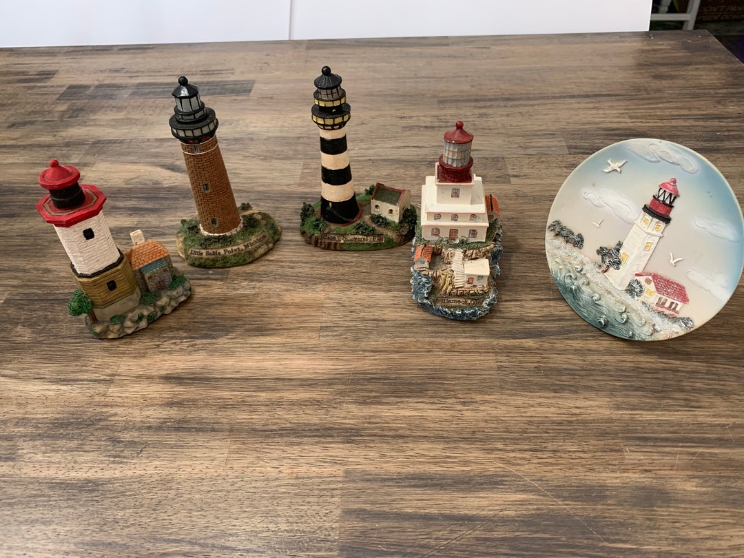 5 Vintage Lighthouse Items From Greenbriar Lighthouse Collection - Etsy