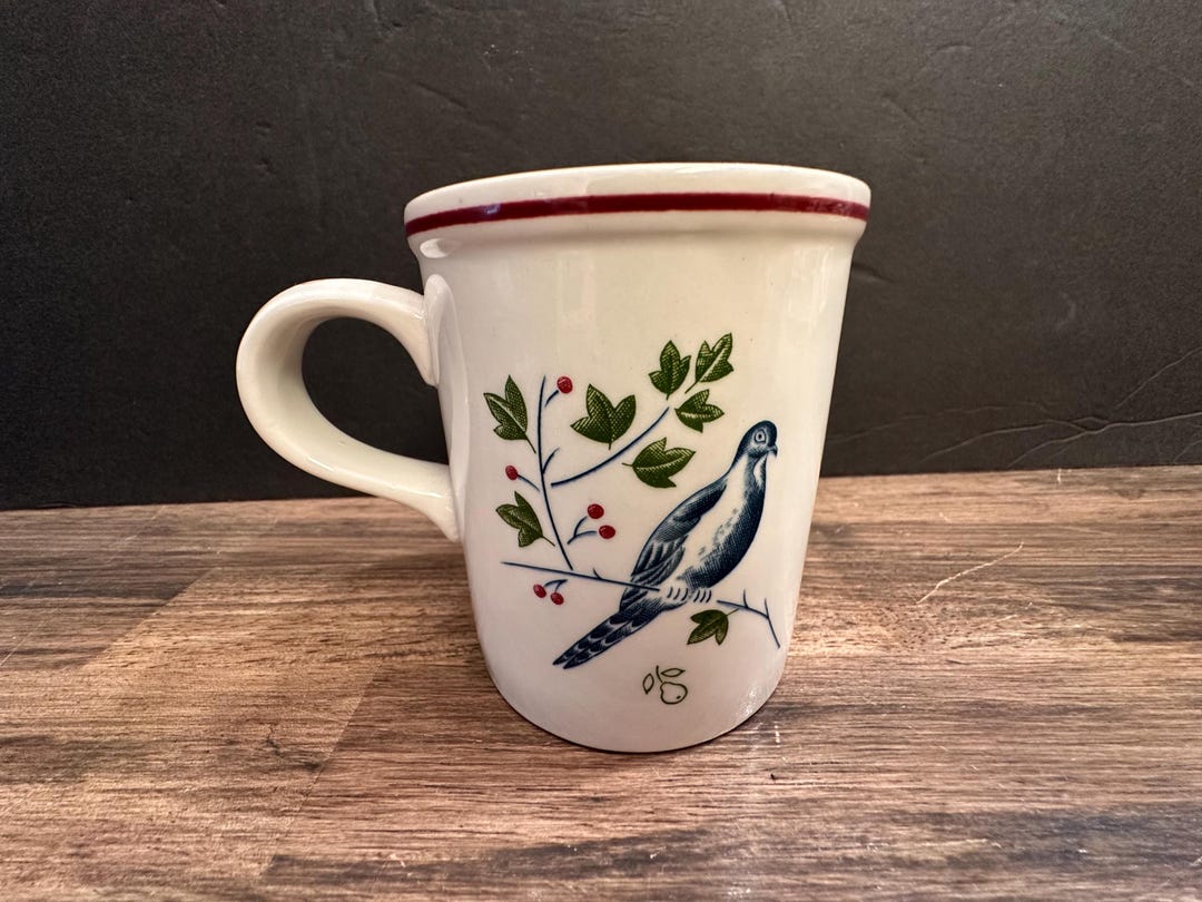 Turtle Dove Mug 1980s Johnson Brothers 12 Days of Christmas Mug W ...