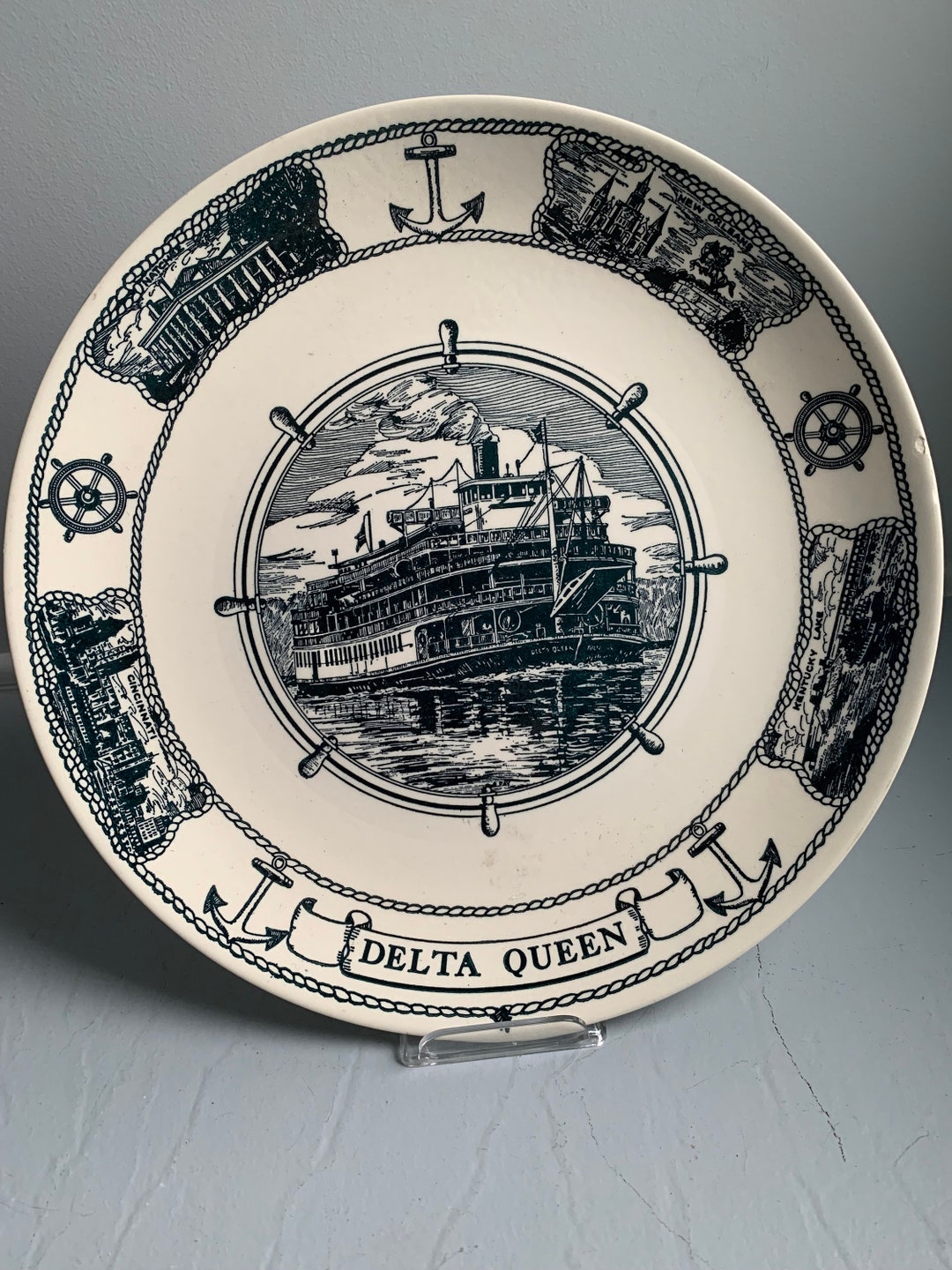 Delta Queen Passenger Paddlewheel Steamboat 10 Commemorative - Etsy