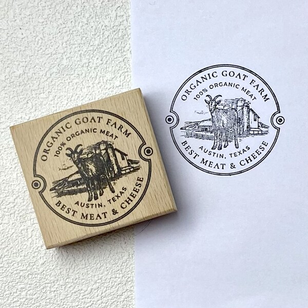 Farm Stamp - Etsy