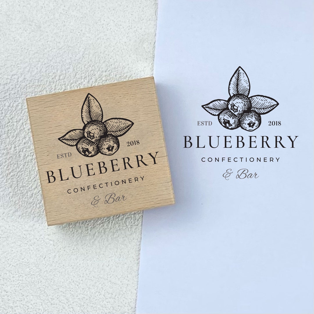 Custom Logo Stamp/personalized Business Rubber Stamp/small to Large ...